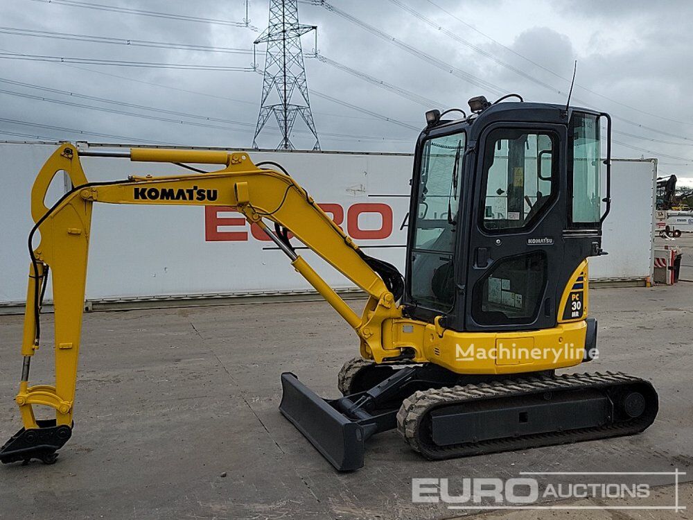 Prodaje se Komatsu PC30MR-3 mini bager na aukciji