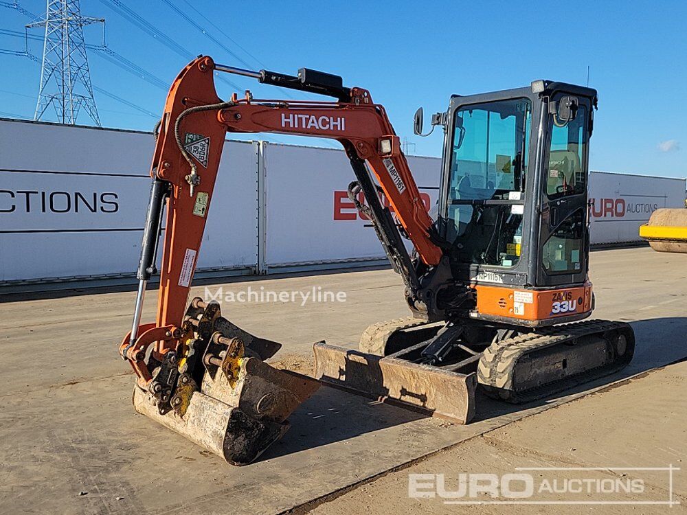 Prodaje se Hitachi ZX33U-6 CLR mini bager na aukciji