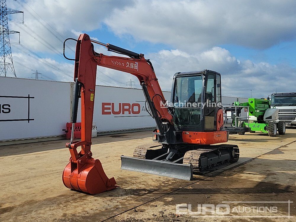 Prodaje se Kubota KX155-5 mini bager na aukciji