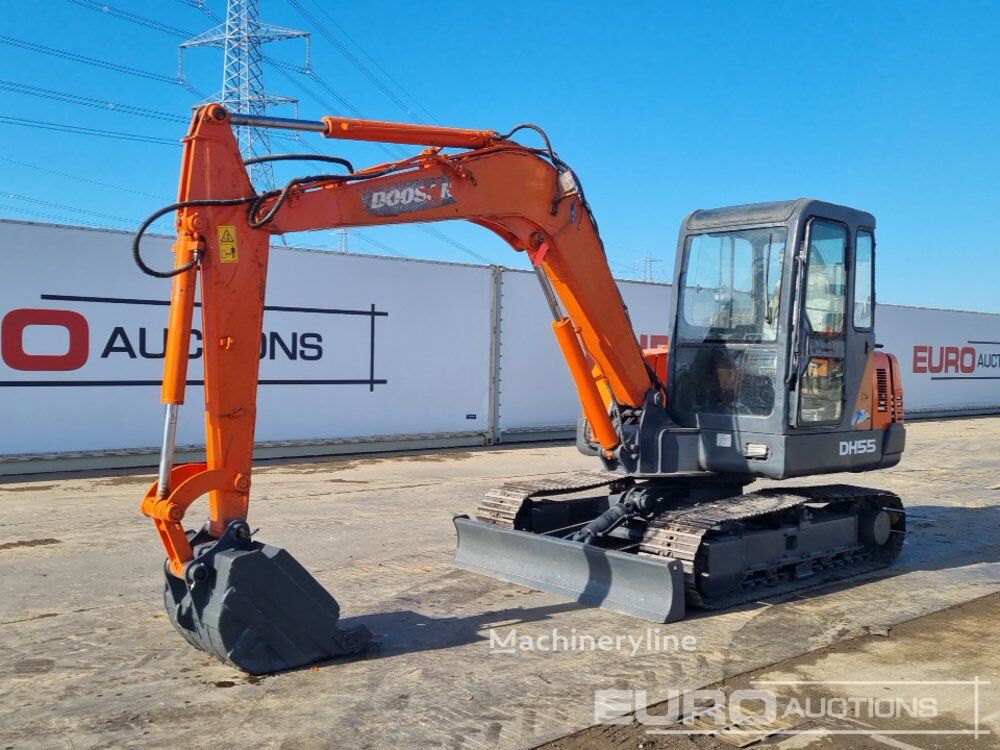 Prodaje se Doosan DH55-V mini bager na aukciji