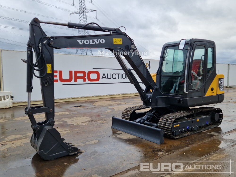 Prodaje se Volvo EC55D mini bager na aukciji