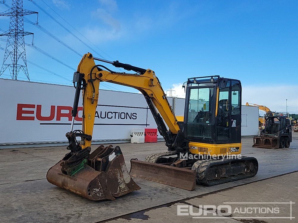 Prodaje se JCB 50Z-2 mini bager na aukciji