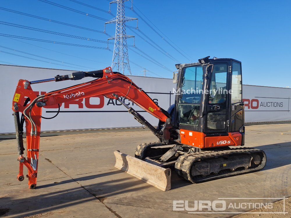 Prodaje se Kubota U50-5 mini bager na aukciji