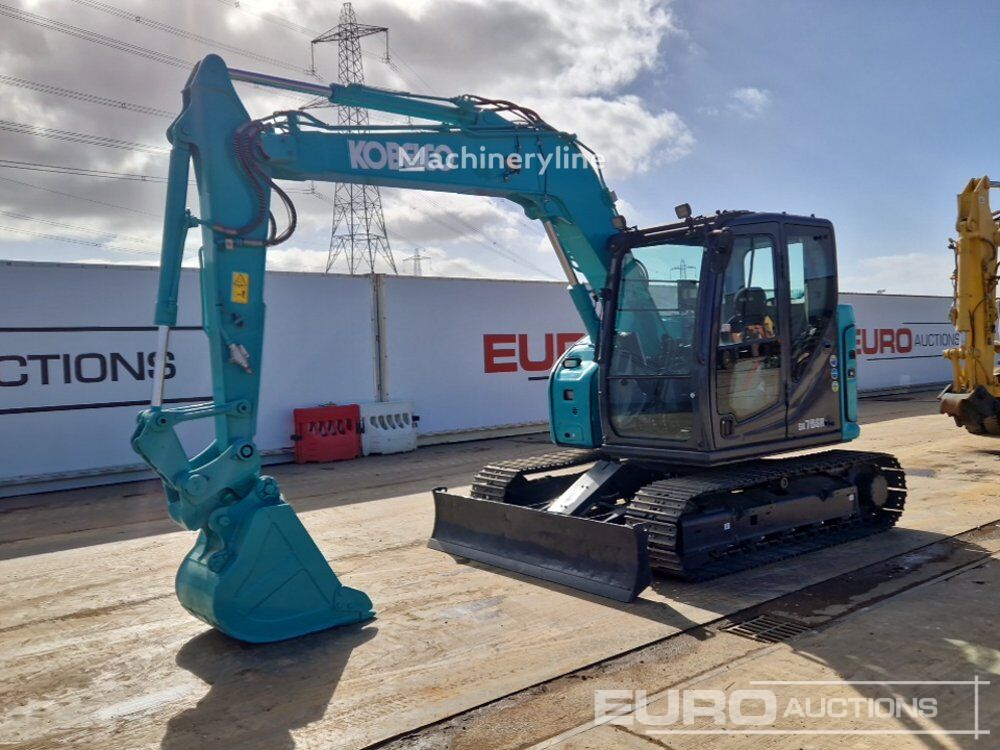 Prodaje se Kobelco SK75SR-7 mini bager na aukciji