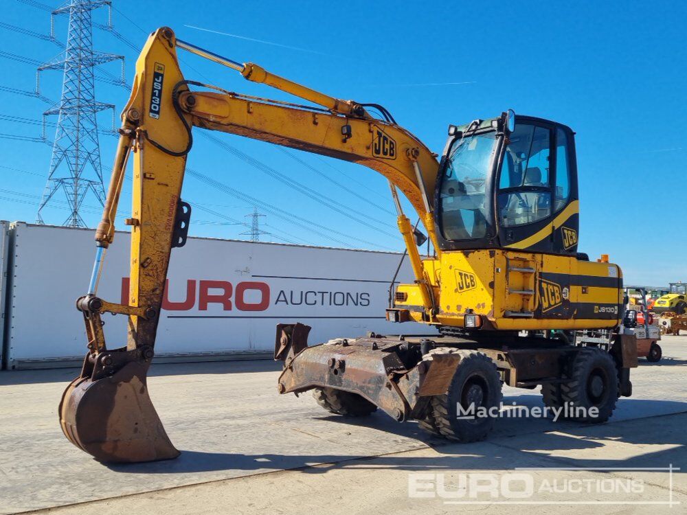 Prodaje se JCB JS130W bager za pretovar na aukciji