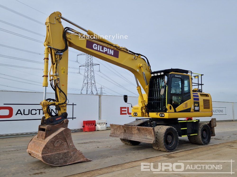 Prodaje se Komatsu PW180-11E0 bager za pretovar na aukciji