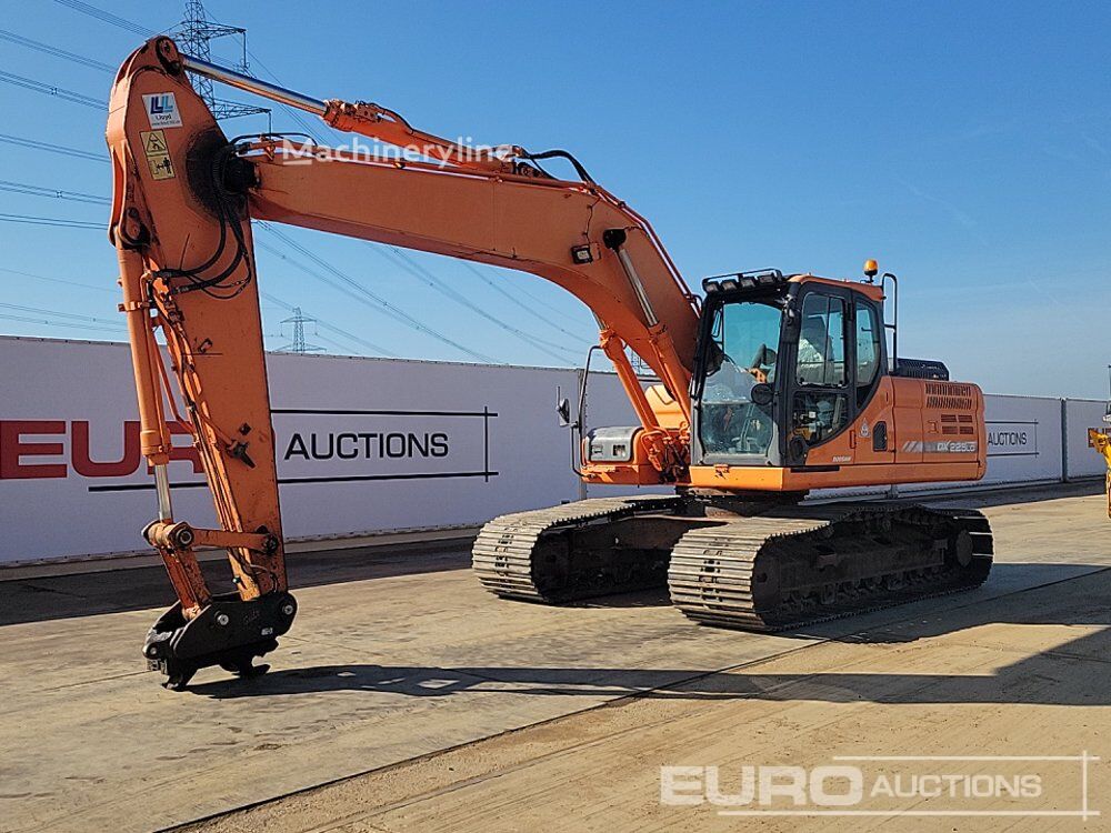 Prodaje se Doosan DX225LC-3 bager guseničar na aukciji