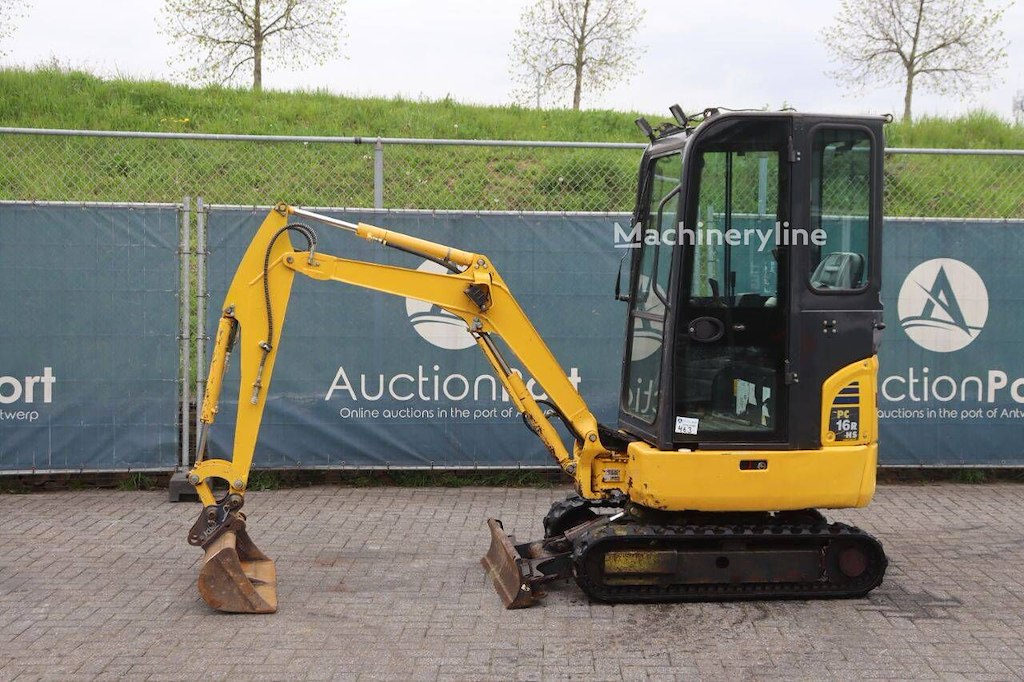 Prodaje se Komatsu PC16R-HS mini bager na aukciji