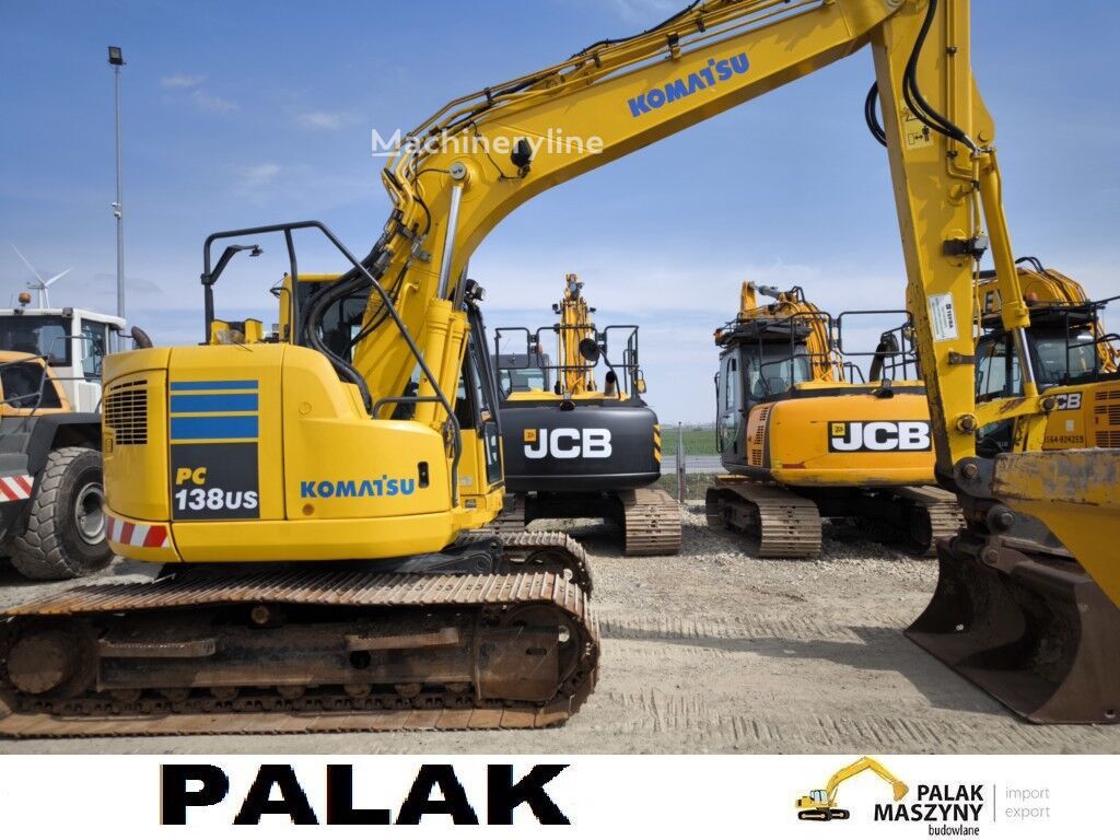Komatsu Koparka gąsienicowa PC 138 US , 2015 rok bager guseničar