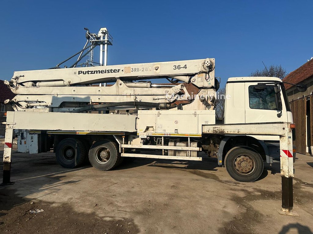 Putzmeister BSF 36-16H na šasiji Mercedes-Benz BSF pumpa za beton