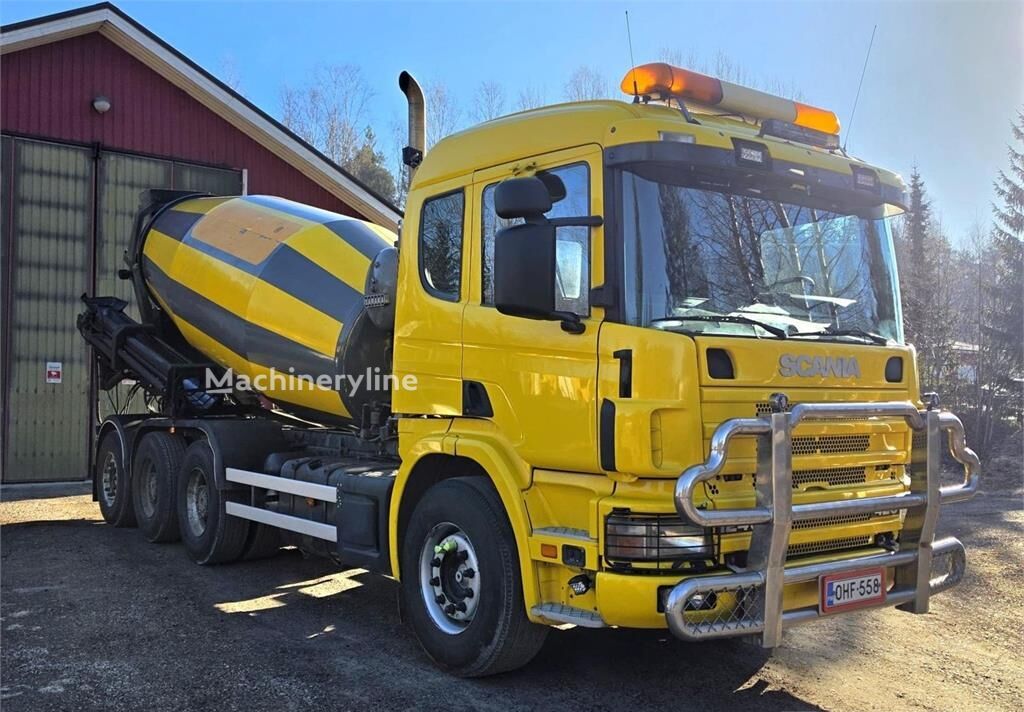 Scania 124G 420 kamion s mešalicom za beton