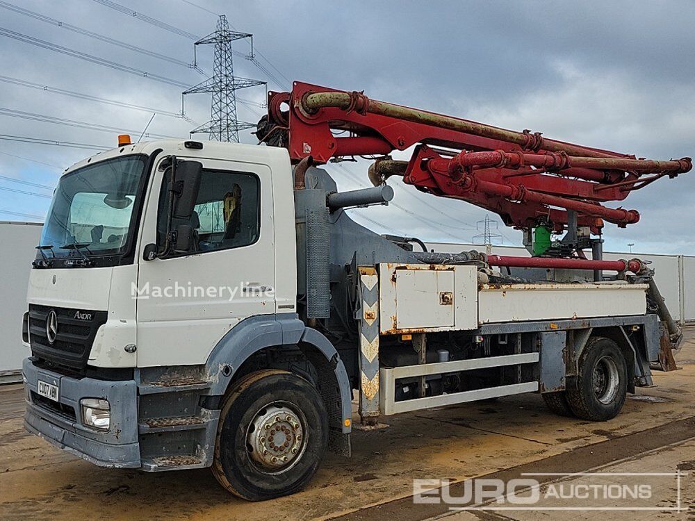 Prodaje se Mercedes-Benz Axor pumpu za beton na aukciji