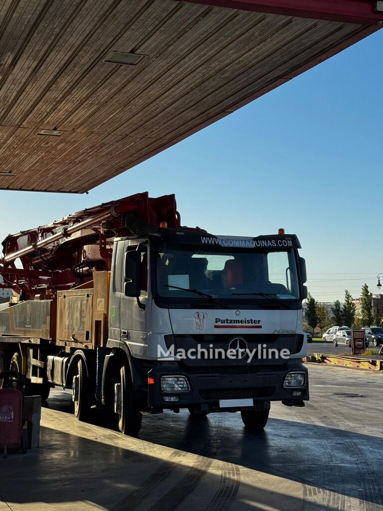 Putzmeister BSF 46 14H na šasiji Mercedes-Benz Actros 4141 pumpa za beton