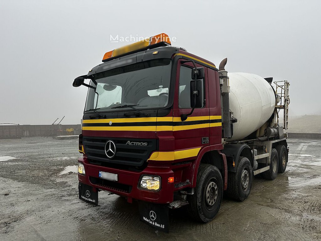Mercedes-Benz ACTROS 3248 *INTERMIX 10m3 *HYDRAULIC ARM 9m *VIDEO kamion s mešalicom za beton