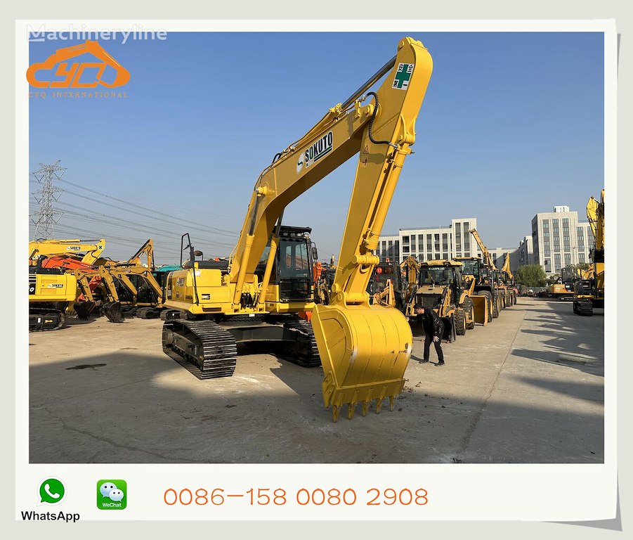 Komatsu PC200-8 bager guseničar