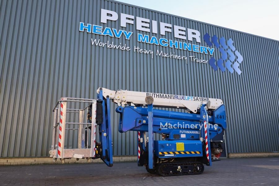 Ruthmann BLUELIFT SA18HB As-Is, Gasoline / 220V, 18m Workin hidraulična zglobna platforma