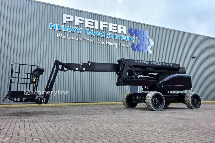 Niftylift HR28 HYBRID 4x4 MK2 Hybrid, 4x4 Drive, 28m Working hidraulična zglobna platforma