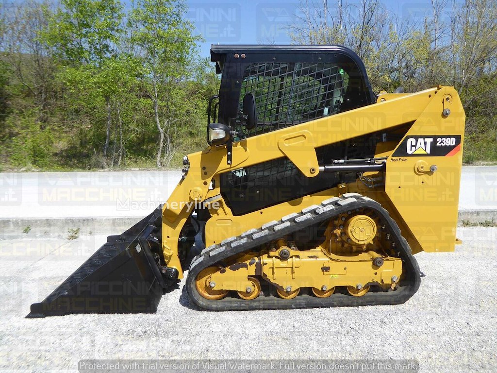 Caterpillar 239D HF mini utovarivač guseničar