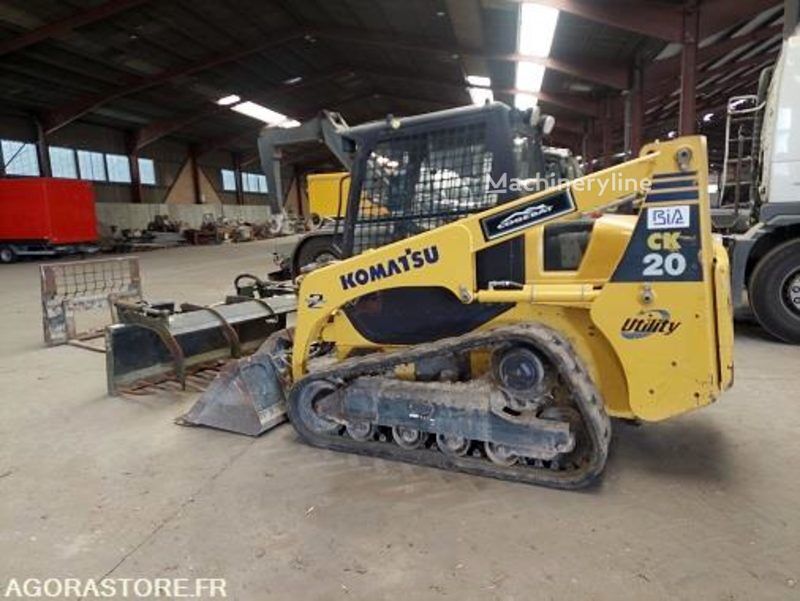 Prodaje se Komatsu CK 20 mini utovarivač guseničar na aukciji