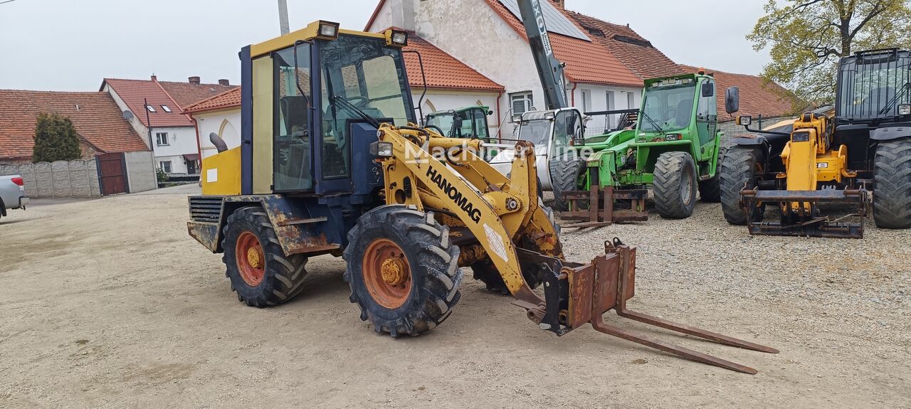 HANOMAG Hanomag 15f 4x4 perkins nie jcb weidemann schaffer schaeff zeppe prednji utovarivač