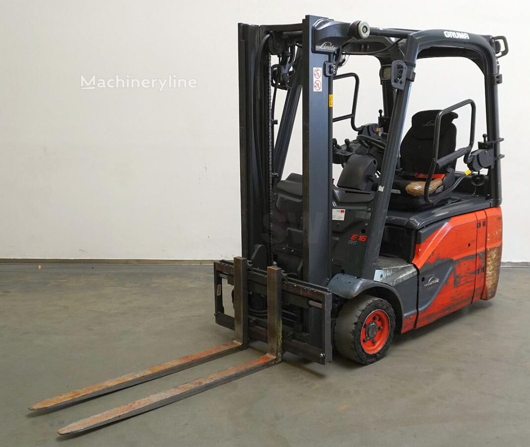 Linde E 16 EVO 386-02 električni viljuškar