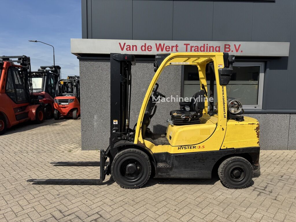 Hyster H3.5FT COMPACT Triplo 500 Freelift / Sideshift / 4e functie 2017 viljuškar na gas