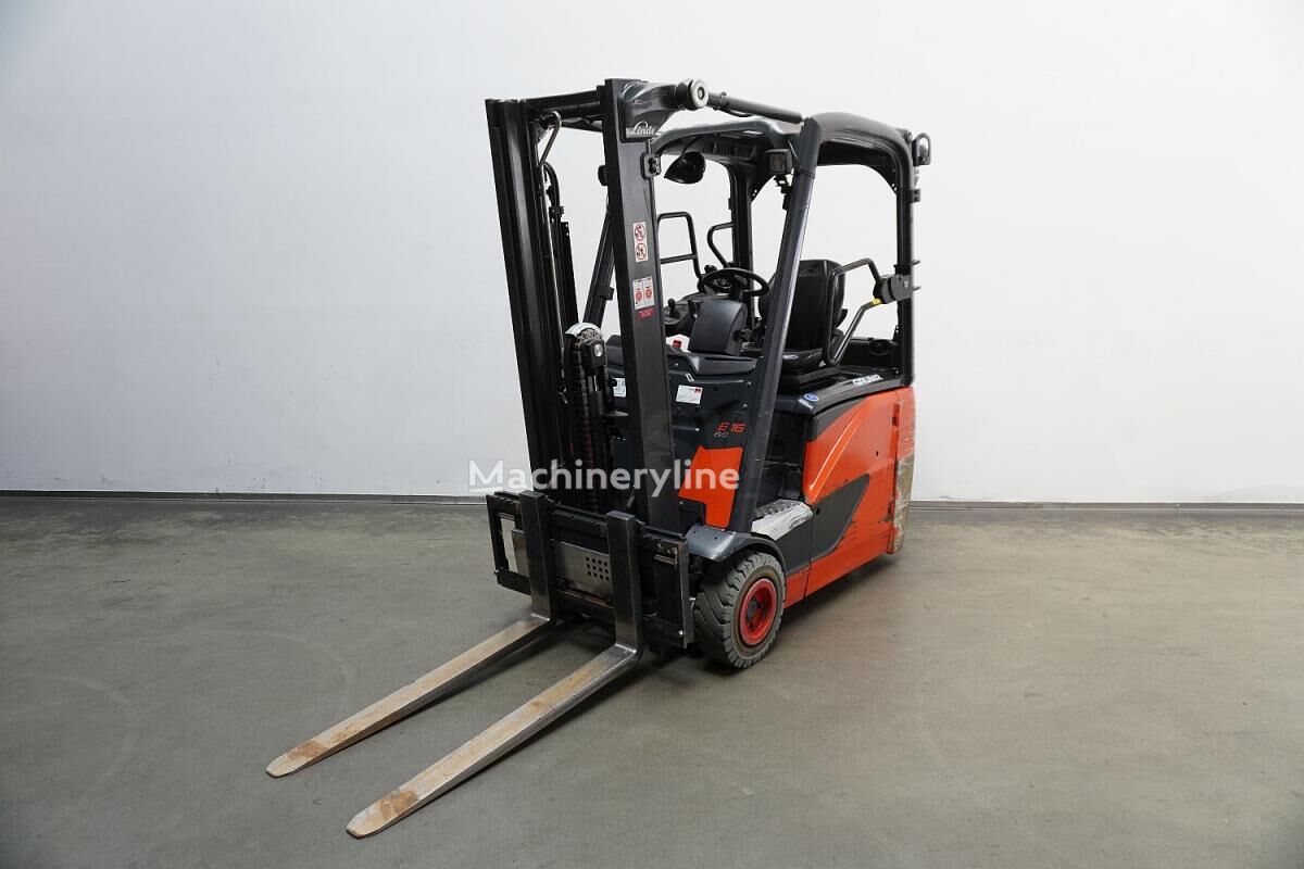 Linde E 16 H EVO 386-02 električni viljuškar