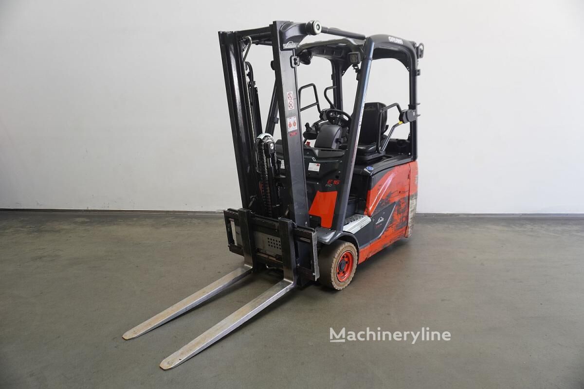 Linde E 16 H EVO 386-02 električni viljuškar