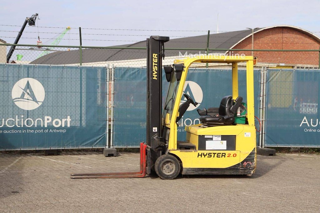 Prodaje se Hyster J2.00XMT električni viljuškar na aukciji