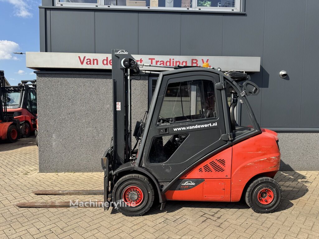 Linde H35D-02 Duplo 370 Freelift / Sideshift / Vorkversteller VW Diese dizel viljuškar