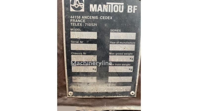 Pogonski most za Manitou MLT 626 teleskopskog utovarivača