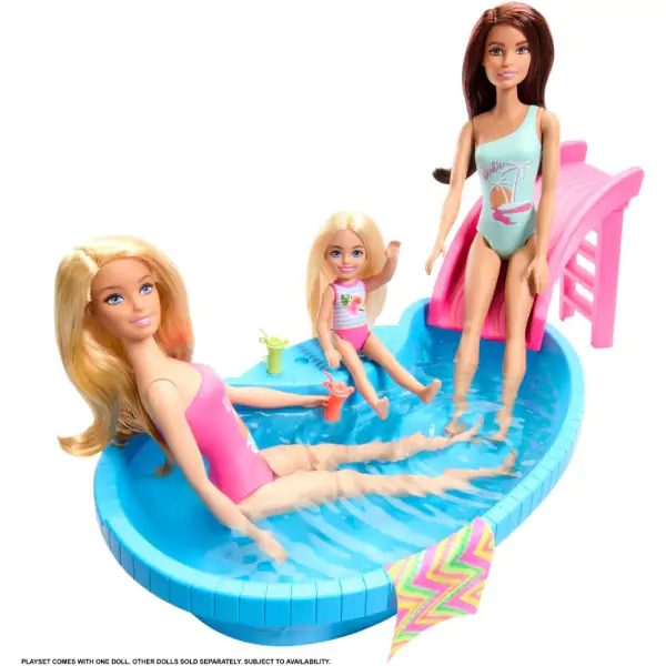 Barbie na bazenu HRJ74 CT178285
