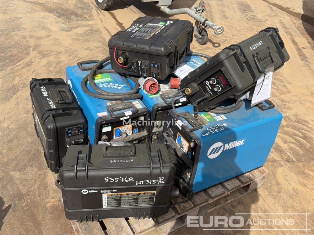 Prodaje se Miller 415Volt Mig Welder (4 of), Wire Feed Unit (4 of) drugi generator na aukciji