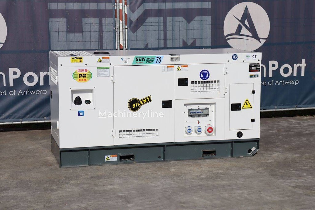 Prodaje se Ashita AG3-70 diesel generator na aukciji