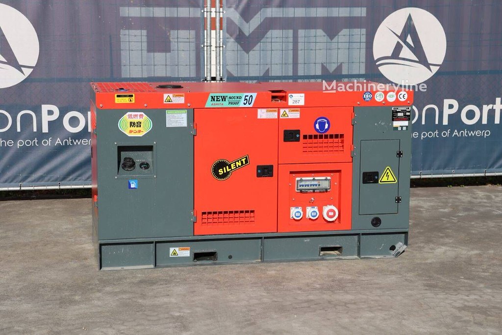 Prodaje se Ashita AG3-50 diesel generator na aukciji