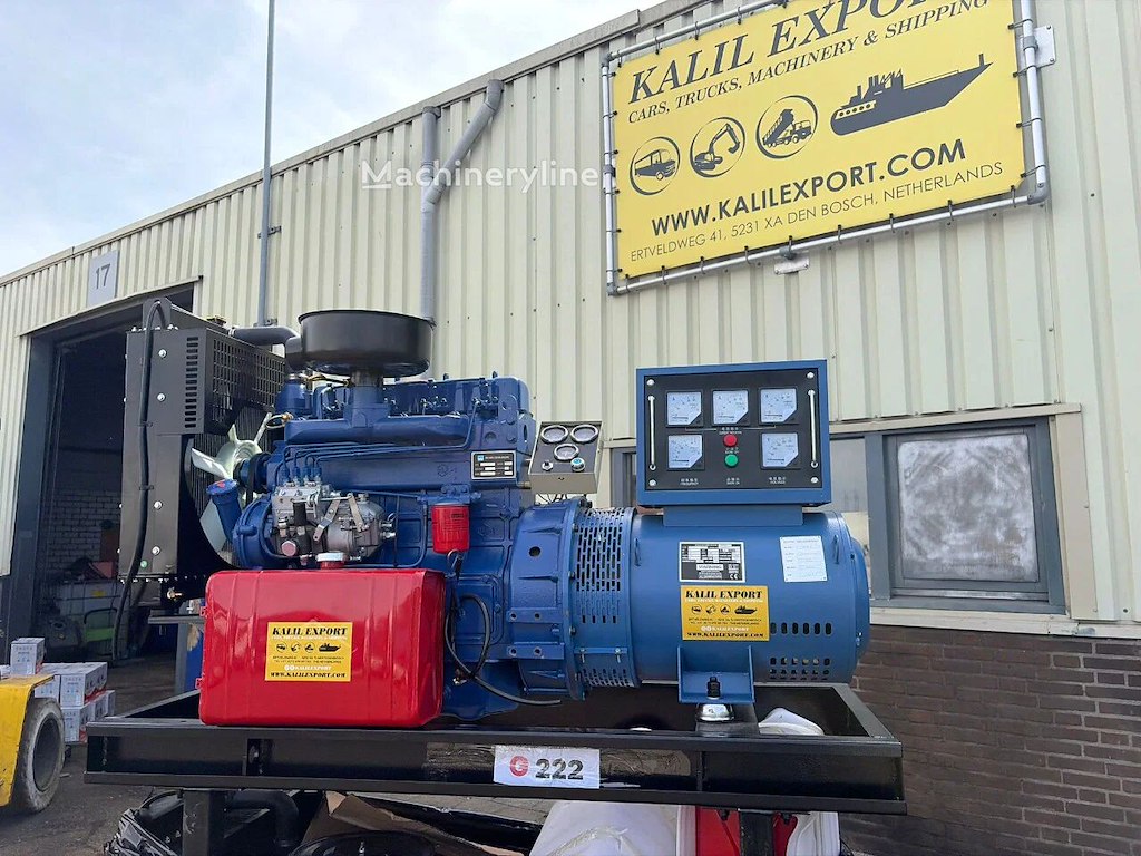 Novi Ricardo 37.5 KVA (30KW) Generator 3 Phase 50HZ 400V New Unused many unit diesel generator
