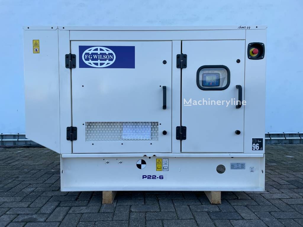 Novi FG Wilson P22-6 - 22 kVA SilentGenset - DPX-16002 diesel generator