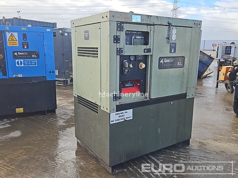 Prodaje se GenSet MCM 10000 US-P drugi generator na aukciji