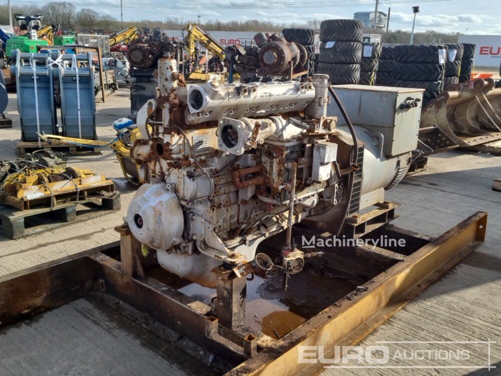 Prodaje se Stamford Skid Mounted Generator, Man 6 Cylinder Engine (Spares) drugi generator na aukciji