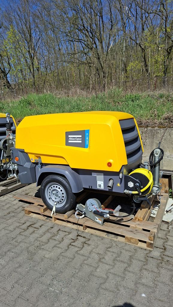 Novi Atlas Copco XAS 68-7G 12kVA AF+WSD mobilni kompresor