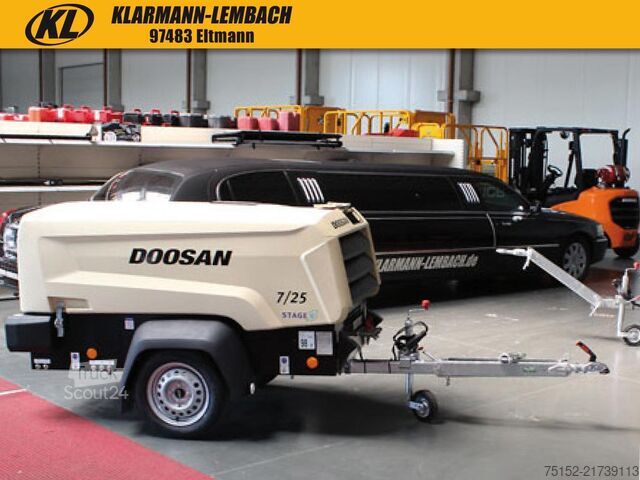 Doosan 7/25 mobilni kompresor