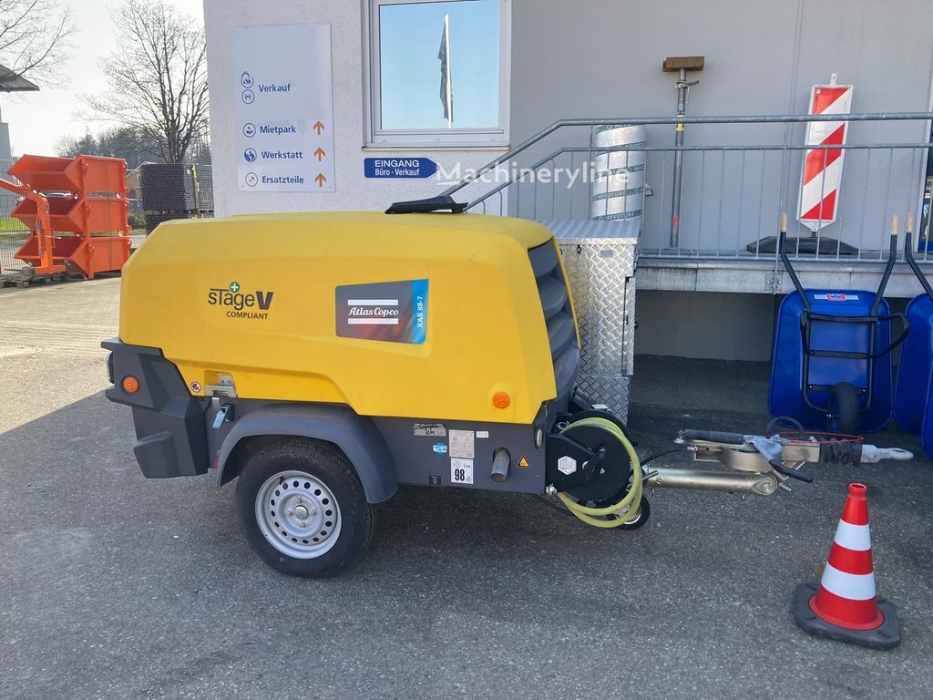 Atlas Copco XAS 88-7 AF+WSD+BP+PD mobilni kompresor