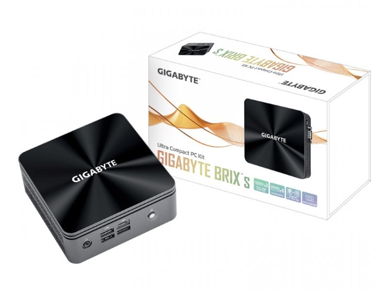 GIGABYTE BRI5H-10210 BRIX MINI PC INTEL I5-10210U 1.6 GHZ (DES08988) OUTLET