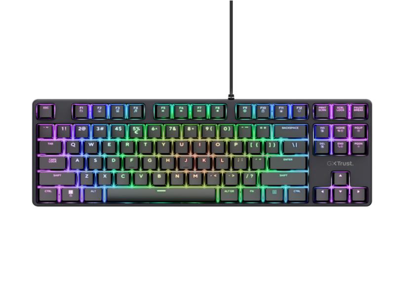 TRUST GXT 864 CADA COMPACT TKL MECHANICAL GAMING KEYBOARD (25724)