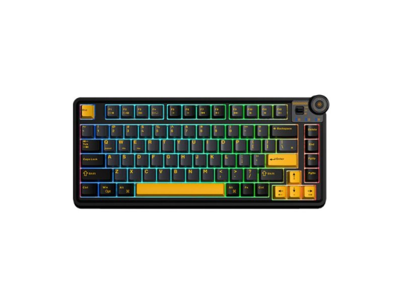 AULA AU75 MEHANICKA BLACK/ORANGE