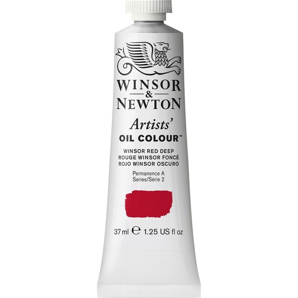 W&N Artists’ Oil Colour WN ARTISTS’ OIL COLOUR 37ML WINSOR RED DEEP