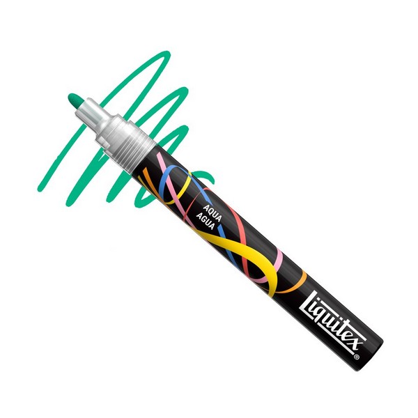 LIQUITEX LQX MARKER 2MM AQUA