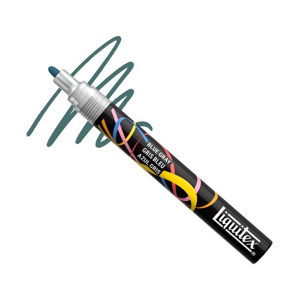 LIQUITEX LQX MARKER 2MM BLUE GREY