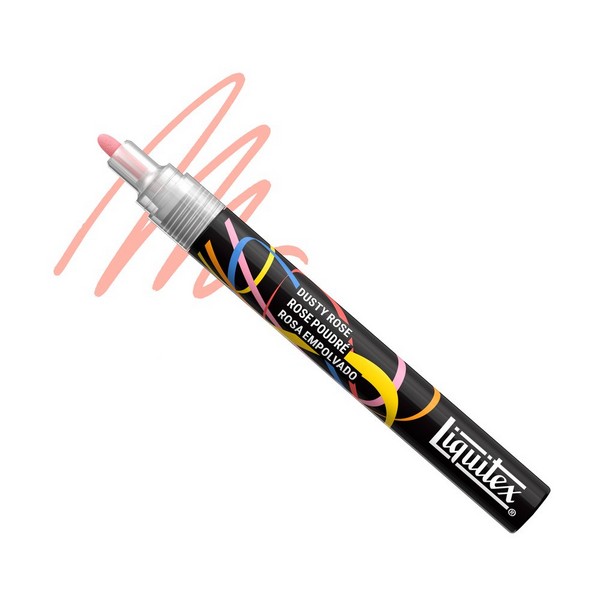LIQUITEX LQX MARKER 2MM DUSTY ROSE