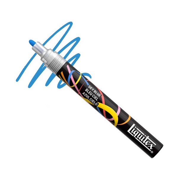 LIQUITEX LQX MARKER 2MM SKY BLUE